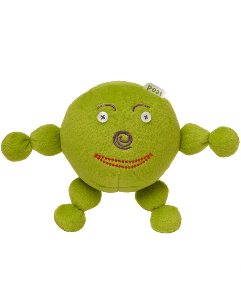 Peat Pea Soft Toy & The Little Peas Storybook – Busy Peas